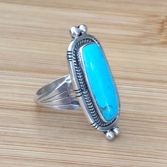 Running Bear | Jewelry | 82 Running Bear Navajo Estate Ring Sterling ...